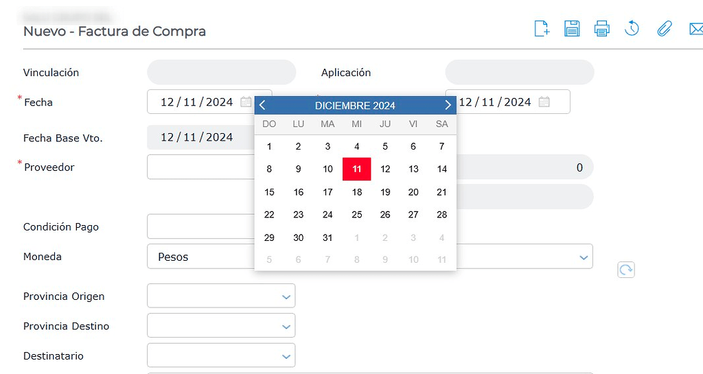 Modificar el formato de fecha en la Empresa - App Builder - Base de ...