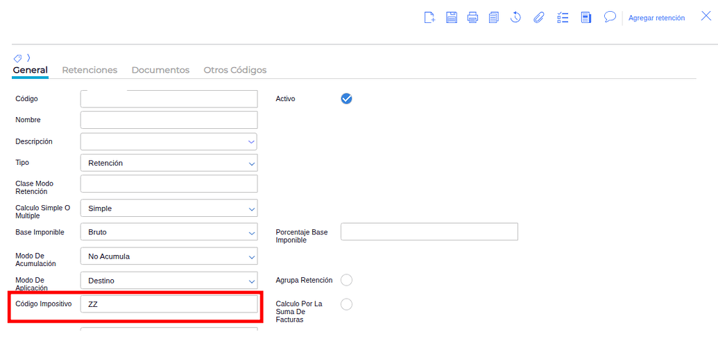 Exportación SICORE: "Conversion failed when converting the varchar ...